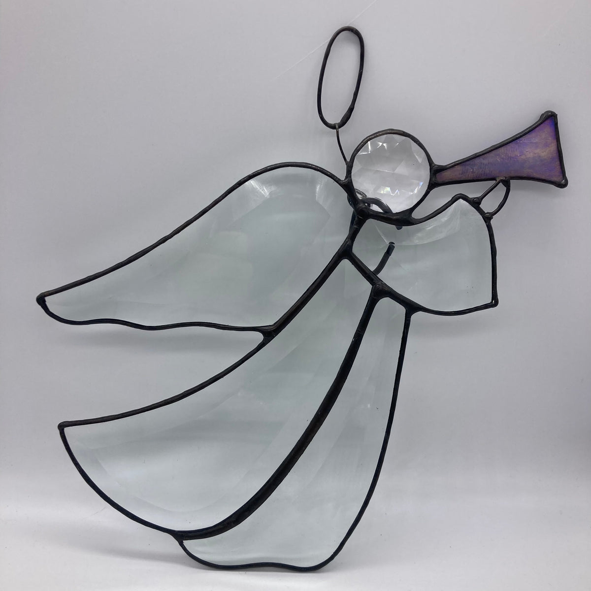 Bevel Cluster Angel – Stained Glass Express