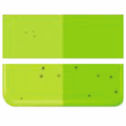 Bullseye Glass Spring Green Transparent Fusible 90 COE – Stained Glass ...