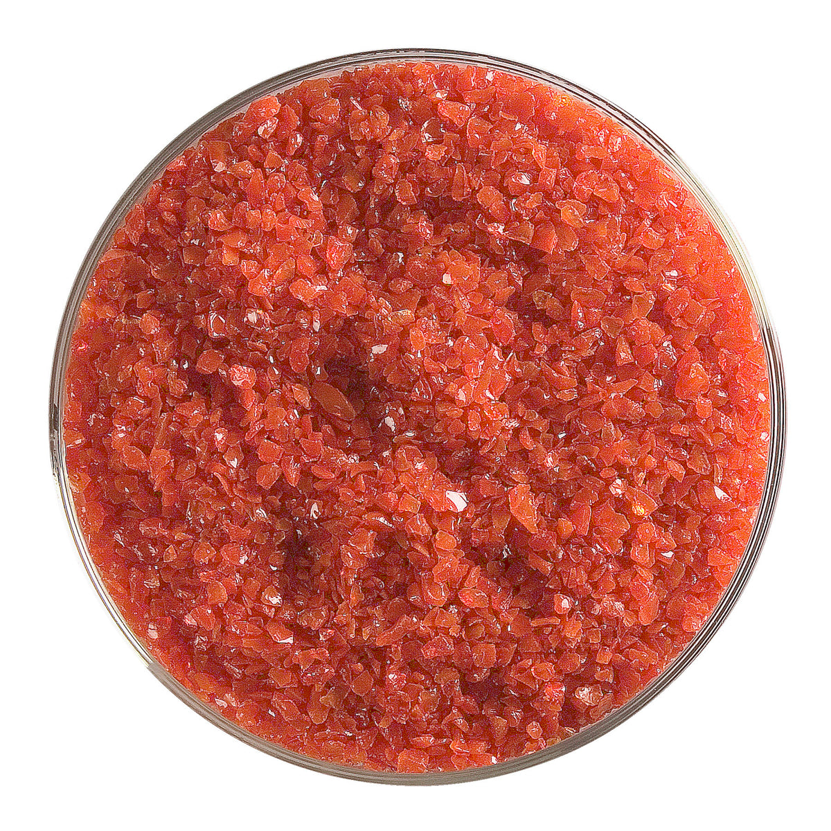90 Frit Opal Medium Tomato Red – Stained Glass Express