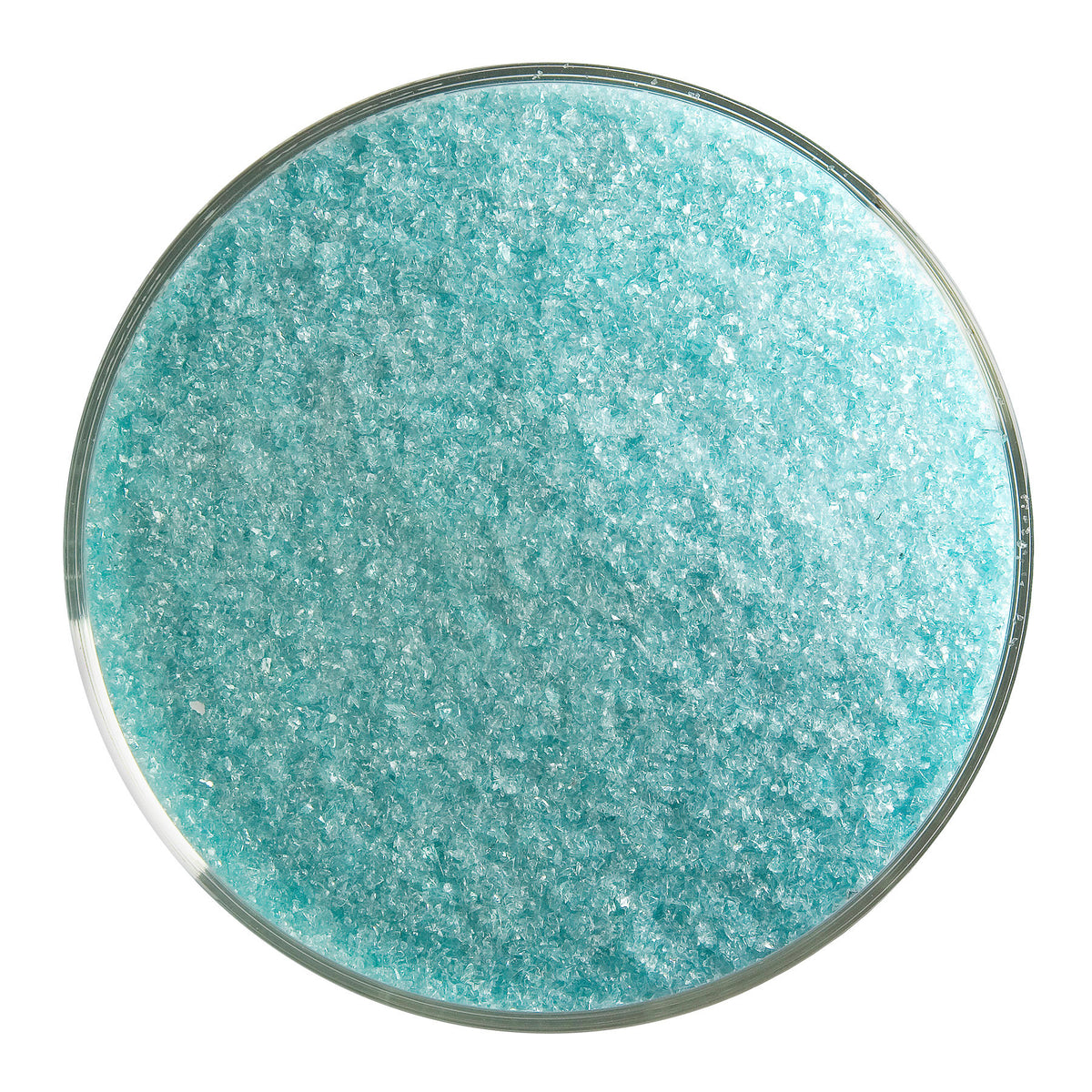 90 Frit Transparent Fine Light Aquamarine Blue – Stained Glass Express