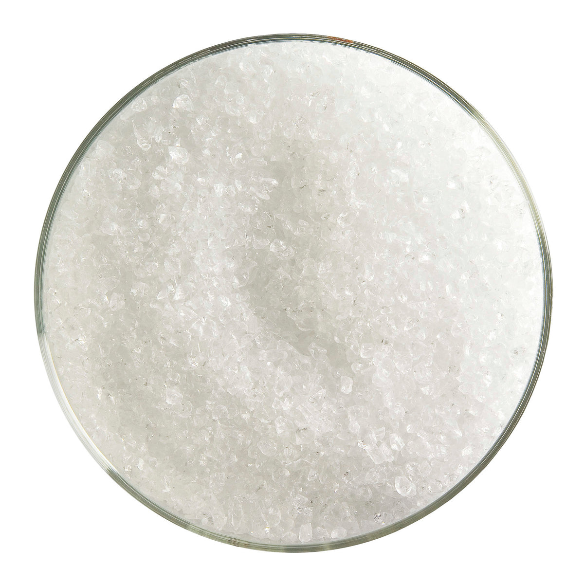 90 Frit Transparent Medium Clear – Stained Glass Express