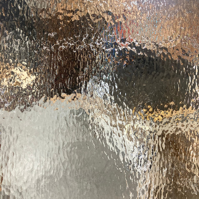 96 COE Clear Small Hammered – Stained Glass Express