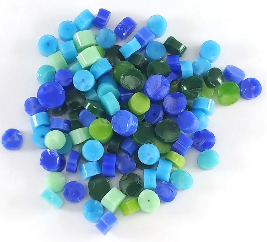 96 Coe Lagoon Dots Assortment – Stained Glass Express