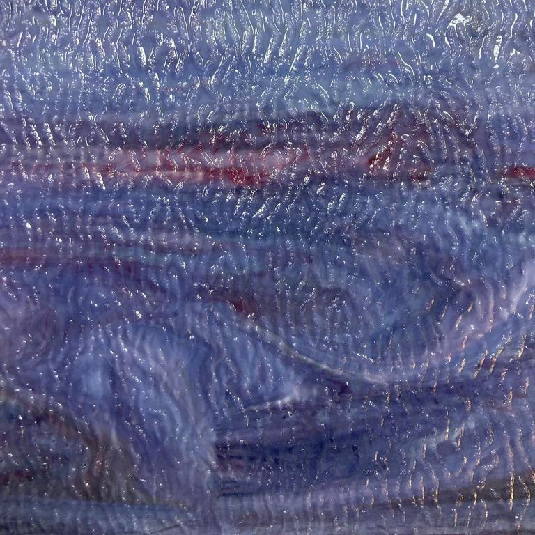 Blue, Purple, White Ripple – Stained Glass Express