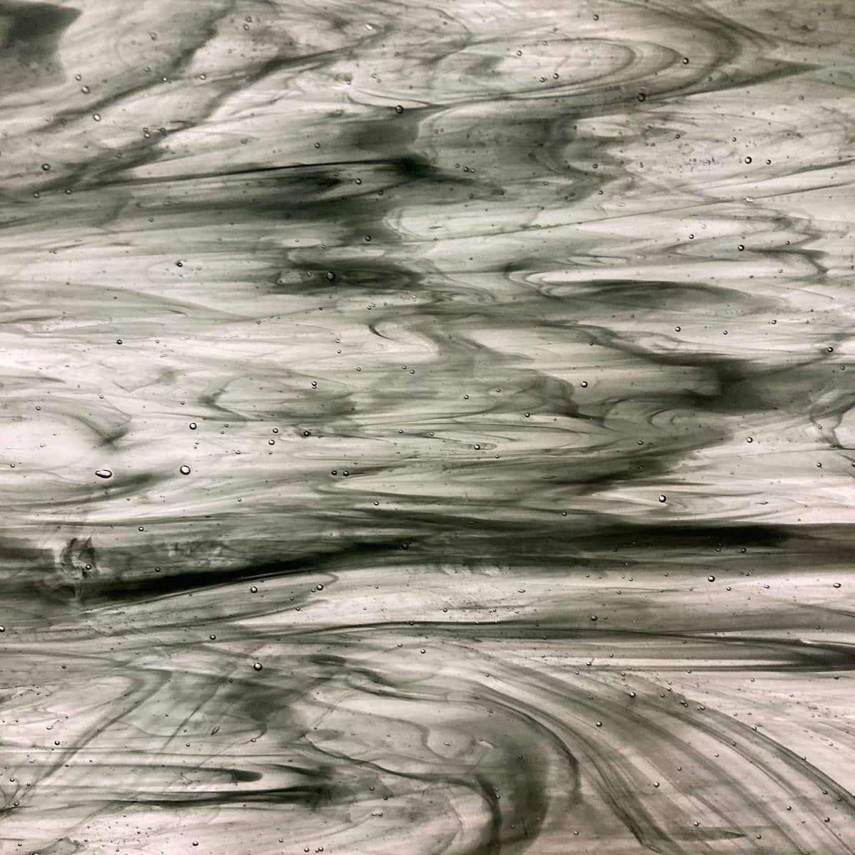 Clear, Black Streaky – Stained Glass Express
