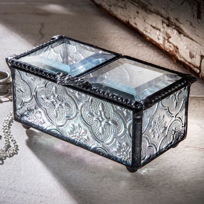Box Clear Vintage Center Open – Stained Glass Express