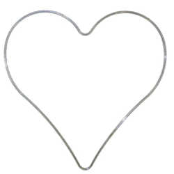 Frame Wire Heart – Stained Glass Express