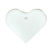Heart Bevel Ornament – Stained Glass Express