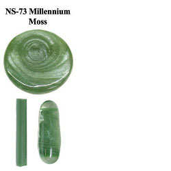Millennium Moss Rod 33 COE – Stained Glass Express