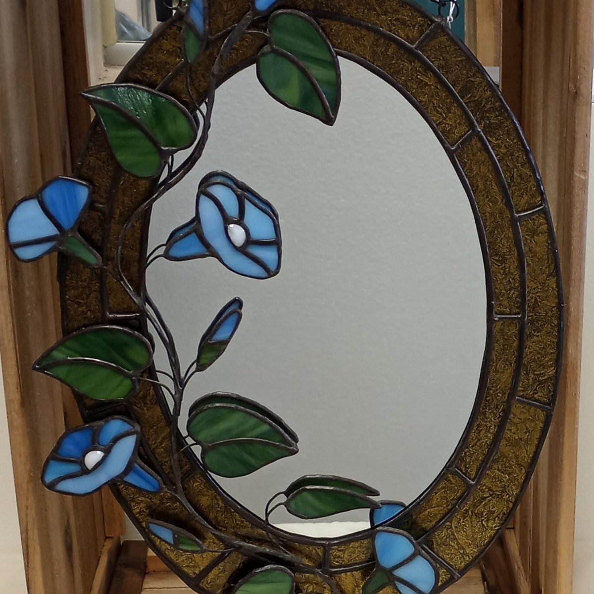 Inspiration Kit Morning Glories Mirror – Stained Glass Express