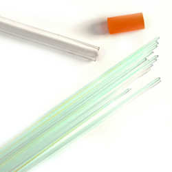 Clear Back Dichroic Stringer 96 COE – Stained Glass Express