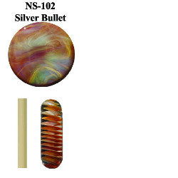 Silver Bullet Rod 33 COE – Stained Glass Express