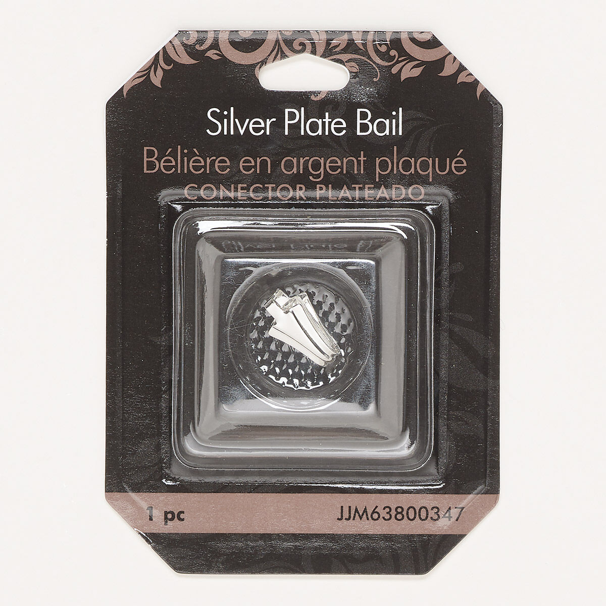 Silver Plated Bail – Stained Glass Express