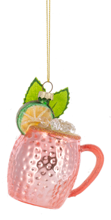 Ornament Moscow Mule – Stained Glass Express